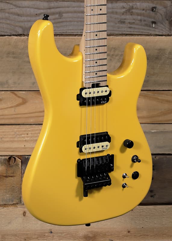 FU-Tone FU PRO Electric Guitar Ferrari Yellow w/ | Reverb Canada
