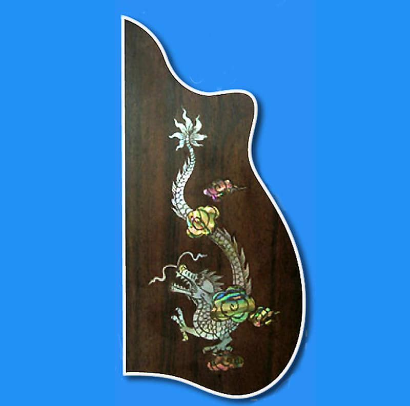 F5 Mandolin Rosewood Pickguard, MOP & Abalone Inlay, Bruce | Reverb