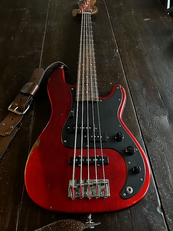 Olinto PJ 5 String Bass 2022 - SIGNED BY MAS HINO! | Reverb