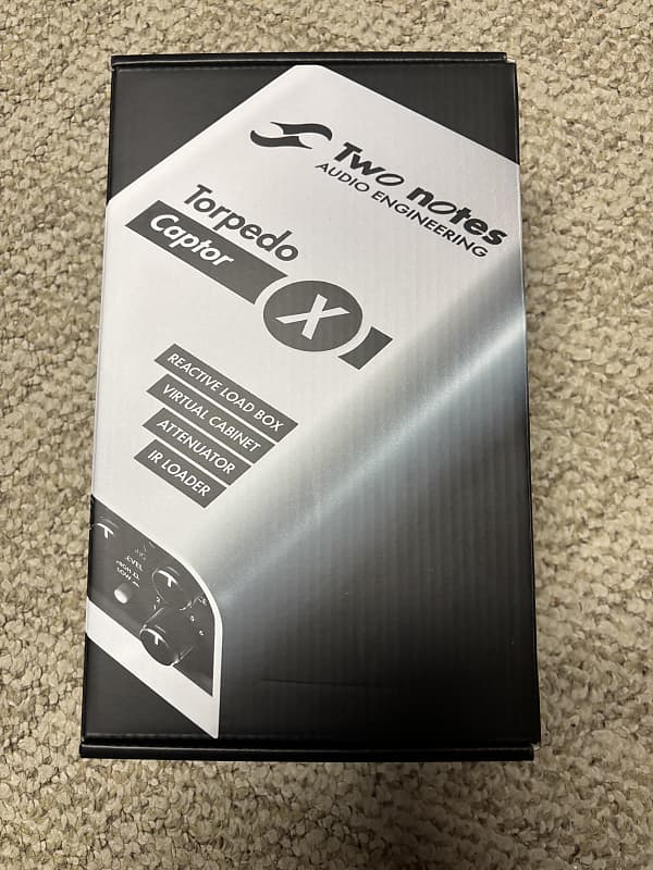 Two Notes Torpedo Captor X 8ohm/ Reactive load Box/ Virtual | Reverb