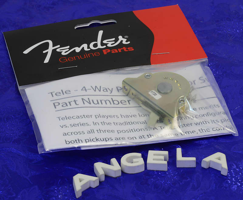 Fender Telecaster Custom Shop 4-way Pickup Selector Switch, | Reverb