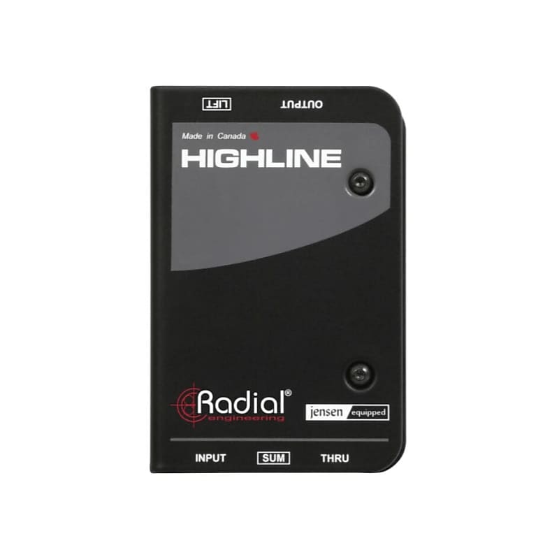 Radial Highline Mono Passive Line Isolator | Reverb