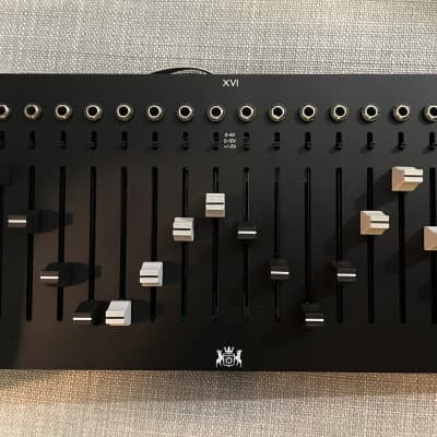 Michigan Synth Works XVI Euro 16 Channel Fader Bank with CV, | Reverb