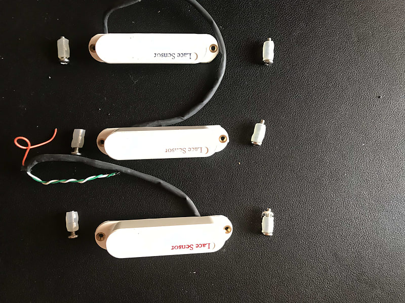 Lace Sensor Blue-Silver-Red Pickups 2015 | Reverb