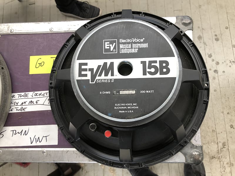 EV EVM 15-B 15" speaker 1980's black | Reverb