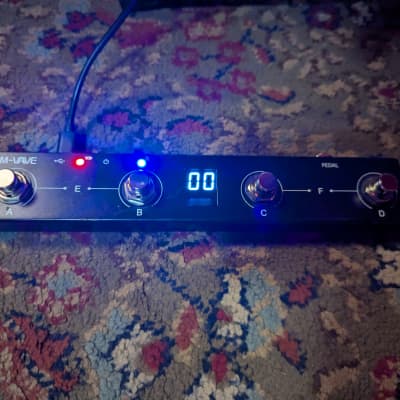 M-vave Chocolate wireless midi foot controller. - Black | Reverb