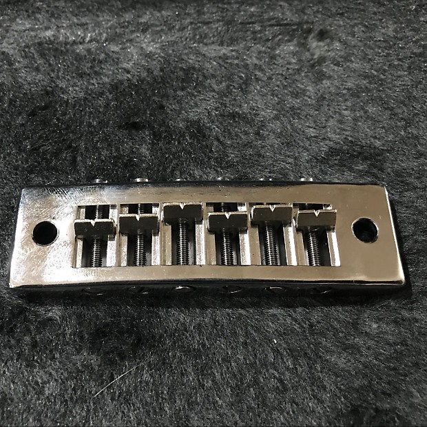 Ibanez (Gibson) L5.s harmonica bridge 1970's Chrome | Reverb