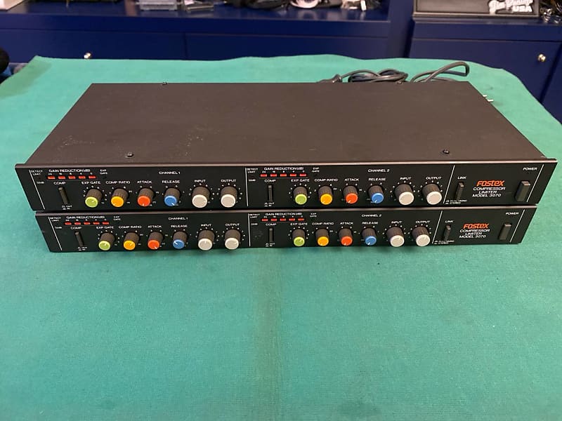 Fostex 3070 Compressor / Limiter - Vintage (PAIR) | Reverb Deutschland