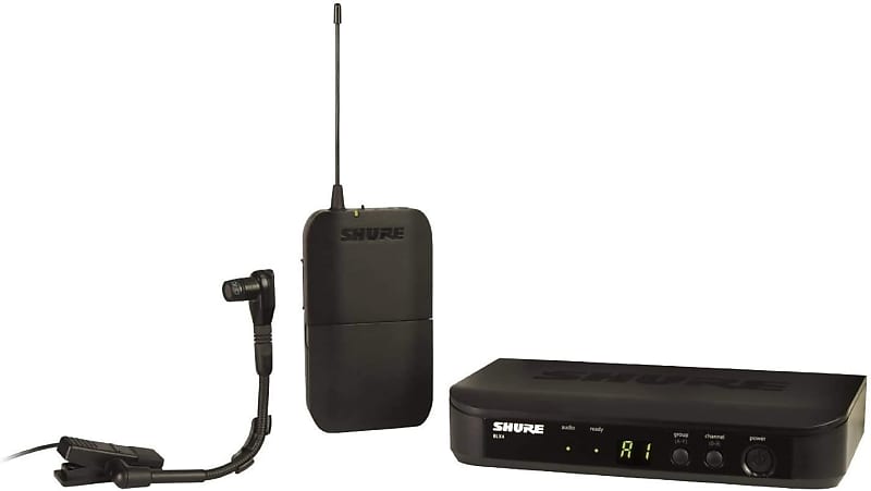 Shure Wireless Instrument System w/Beta 98H/C Gooseneck Mic - | Reverb