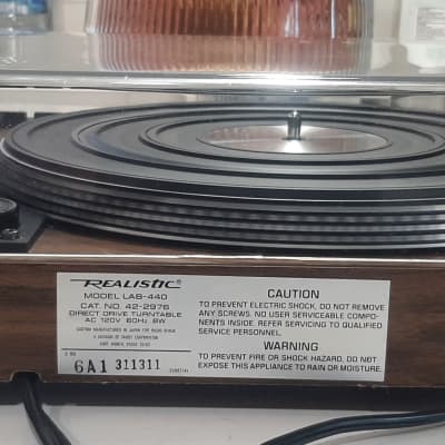 Realistic LAB 440 1982 - Walnut veneer | Reverb