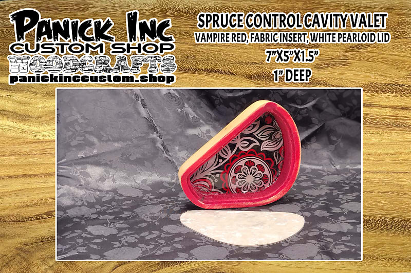 Panick Inc Custom Shop Spruce Control Cavity Guitar Parts | Reverb