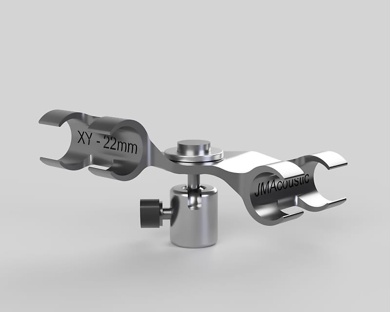 XY-22mm Stereo Microphone Mount - Stereo Bar - JMAcoustic | Reverb