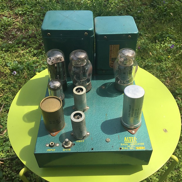 Altec 340A Tube Power Amplifier | Reverb