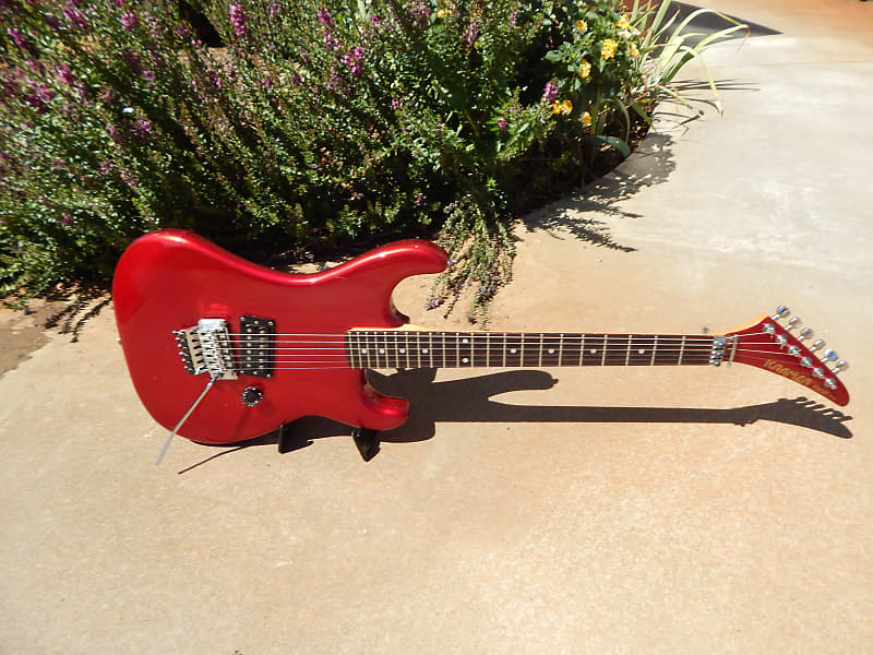 Kramer Focus 1000 1985 Candy Apple Red | Reverb