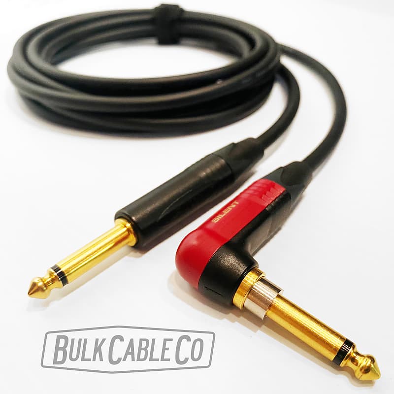 28 FT - Mogami 2524 Silent Guitar Cable - Neutrik | Reverb Australia