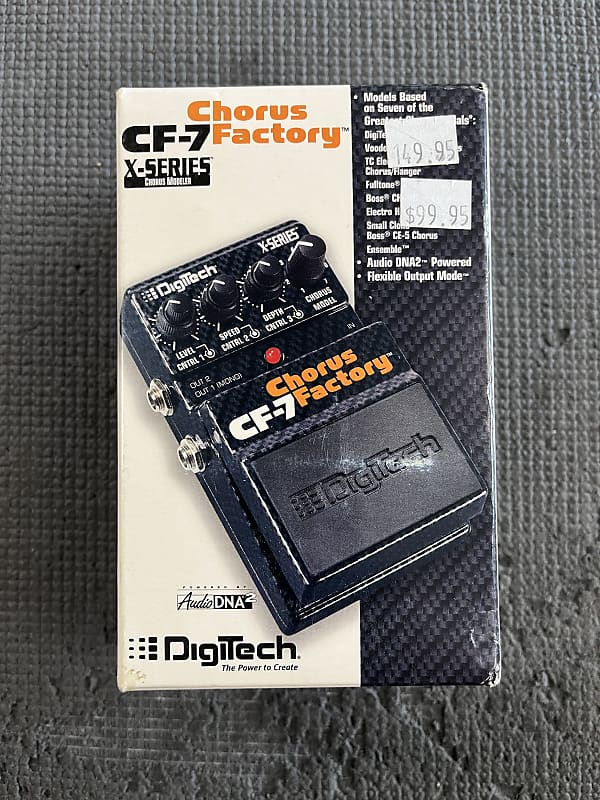 DigiTech CF-7 Chirus Factory “BOX ONLY” | Reverb