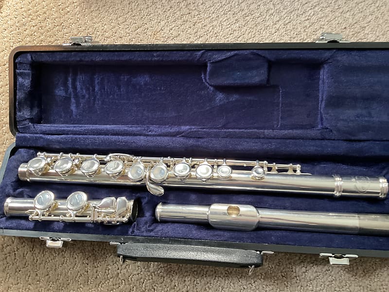 Jupiter JFL 511 II Flute All New Pads, Clean | Reverb
