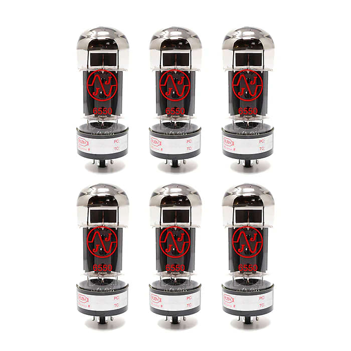 JJ 6550 Matched Sextet | Reverb