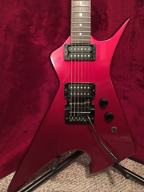 Hamer USA Scarab II 1985 Candy Red Metallic | Reverb