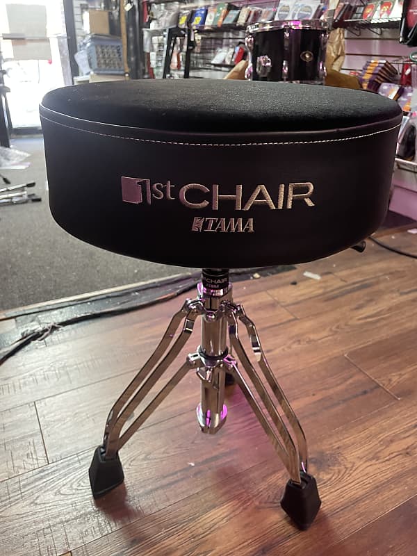 Tama 1st Chair cloth hydrolic Drum Throne | Reverb