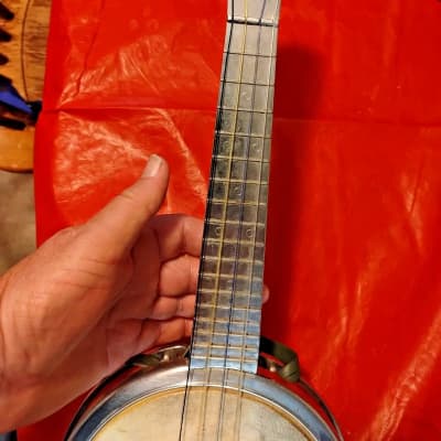Dixie Banjo-lele 1920's - aluminum | Reverb