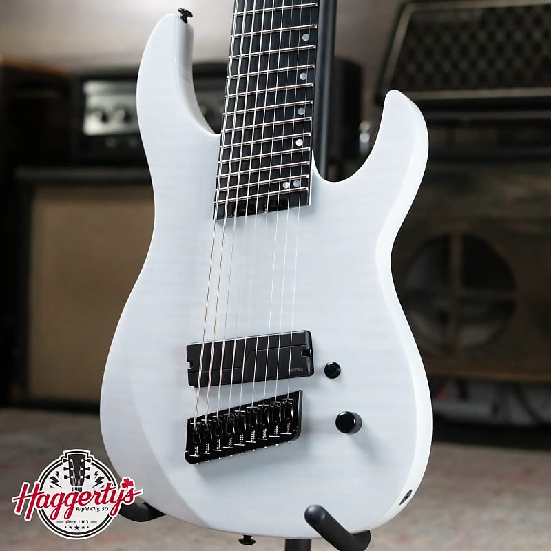 Legator N9F 9-String Electric Guitar - White with Gig Bag | Reverb