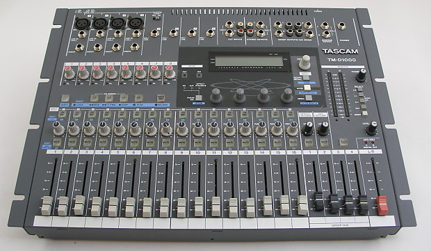 Tascam TM-D1000 Rack Mount Digital Mixer and Power Supply | Reverb
