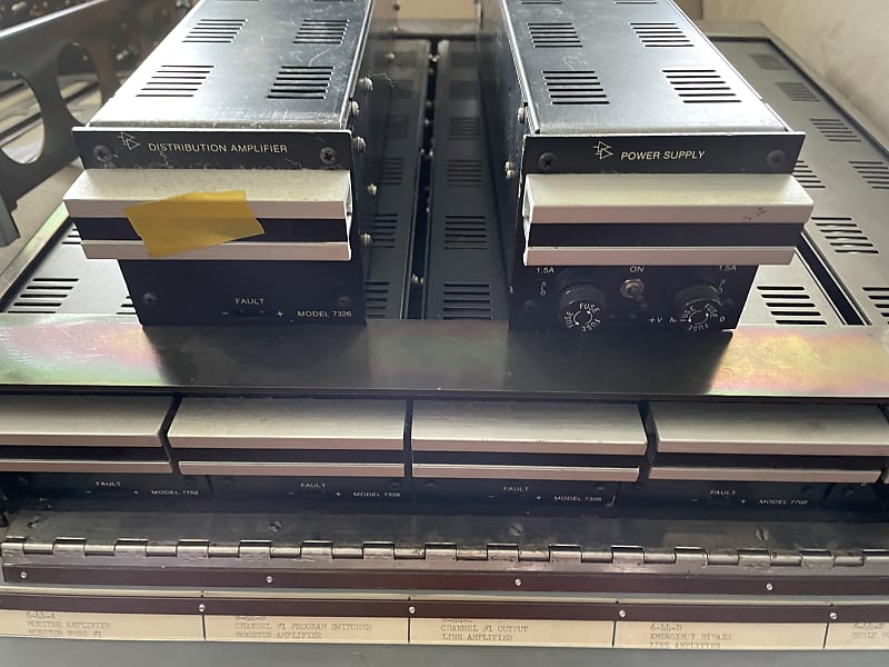 RARE ! Vintage 1970's API monitor amps with print includes | Reverb