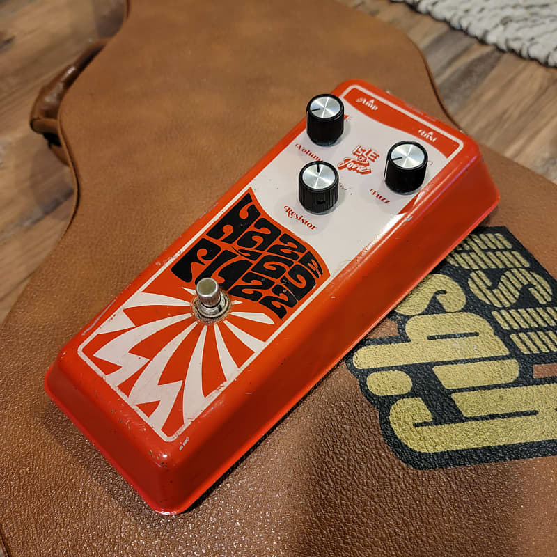 Isle Of Tone Haze 69 Fuzz Guitar Effect Pedal Signed #66 Made | Reverb