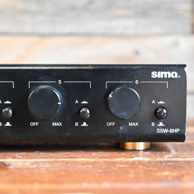 (C14372) Sima SSW-6HP Speaker Selector | Reverb