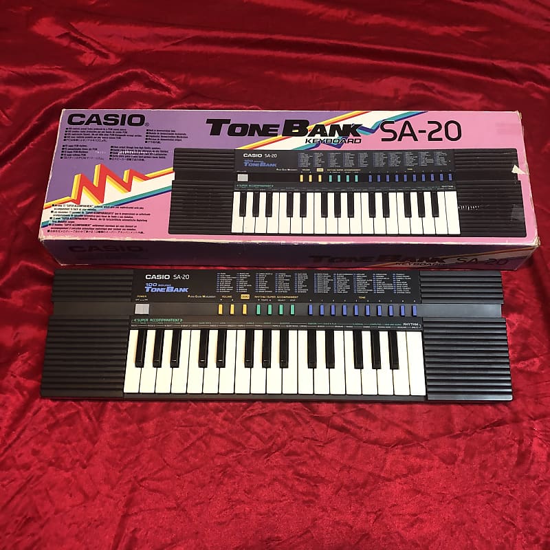 Clean! Vintage ‘80s Casio 8-Bit SA-100 mini Synth w/Box | Reverb