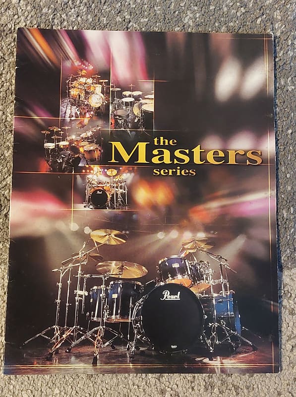 Pearl Masters Series 2001 printed Catalog | Reverb