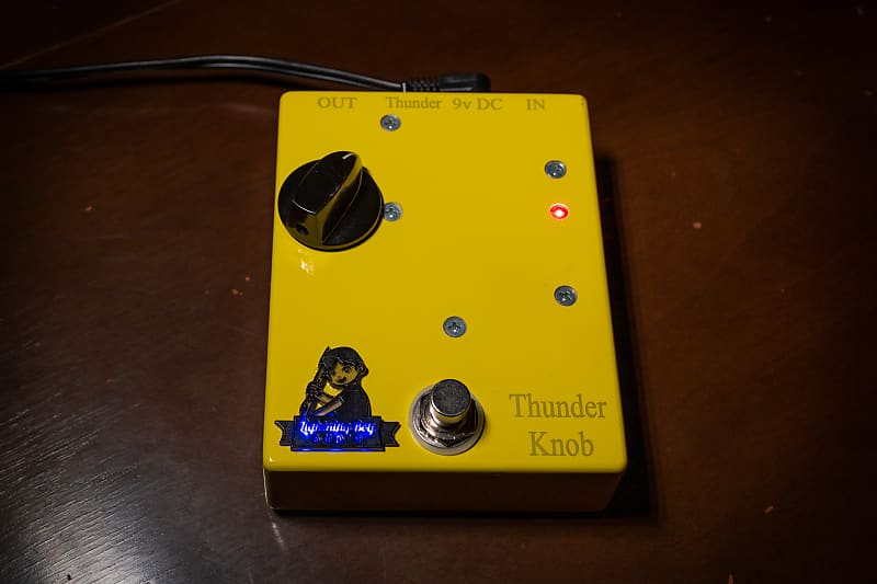 LBA Thunder Knob #40 vacuum tube boost/overdrive with 12AU7 | Reverb