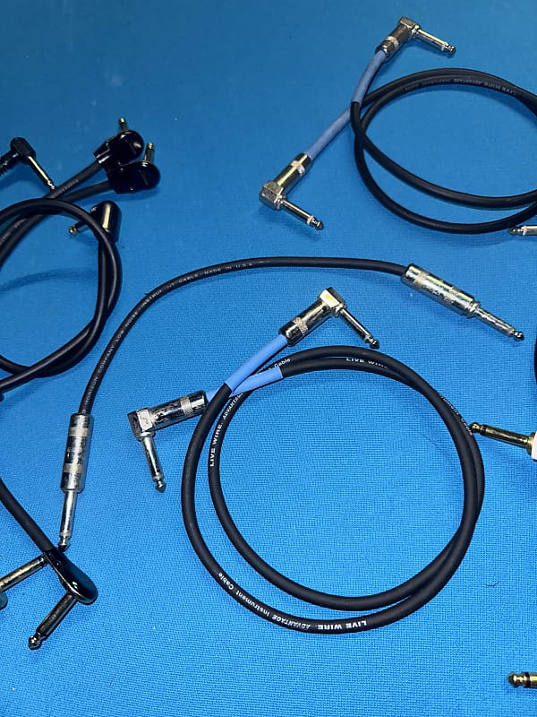 Live Wire Miscellaneous guitar pedal patch cables. | Reverb