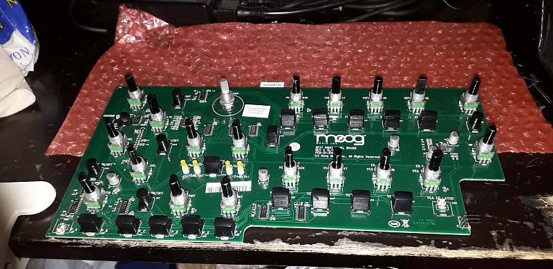 Moog Sub37 right panel board (PCB-01-011-672) | Reverb