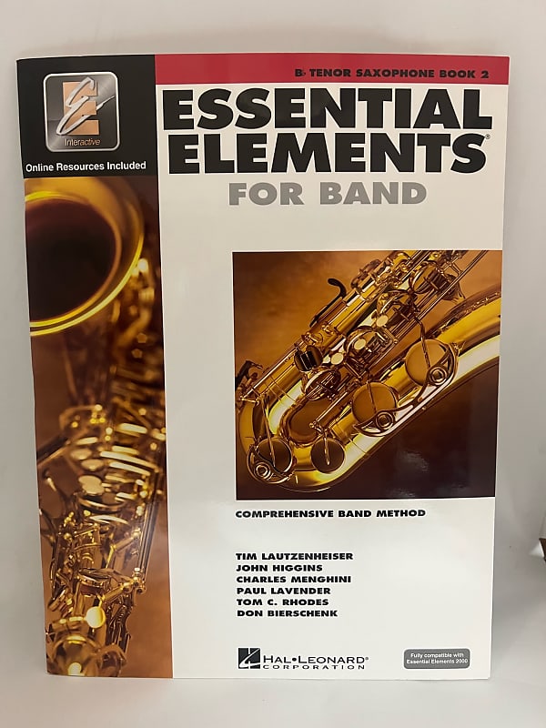 Essential Elements Book 2 - Tenor Sax | Reverb