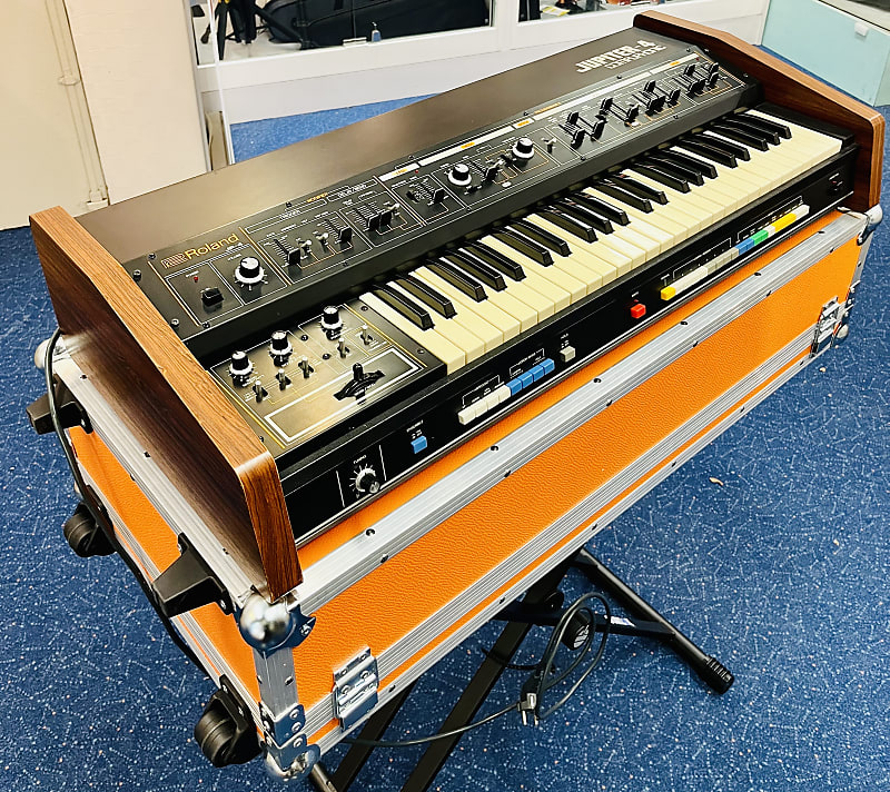 Roland Jupiter 4 Midified + brand new case | Reverb Canada