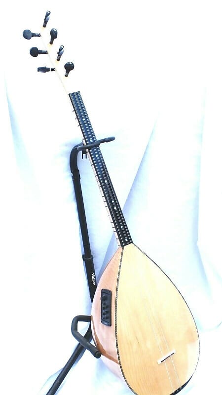 Turkish Acoustic Saz Baglama W/ Equalzier | Reverb