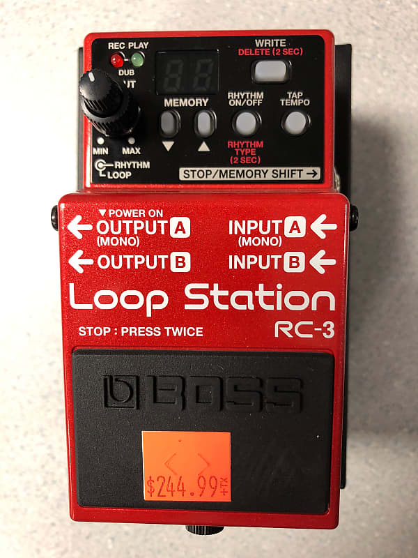 Boss RC-3 Loop Station 2017 | Reverb