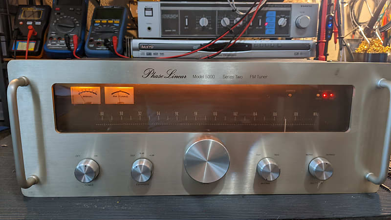 Vintage & Rare Made in the USA Phase Linear 5000 Series Two | Reverb