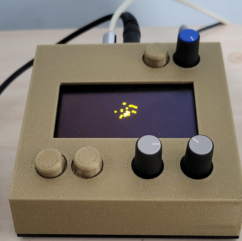 Monome Norns Shield 2020-2021 - Gold | Reverb