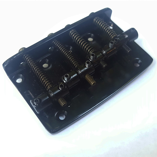 Gotoh Bass Guitar Bridge 203B-4 Black | Reverb