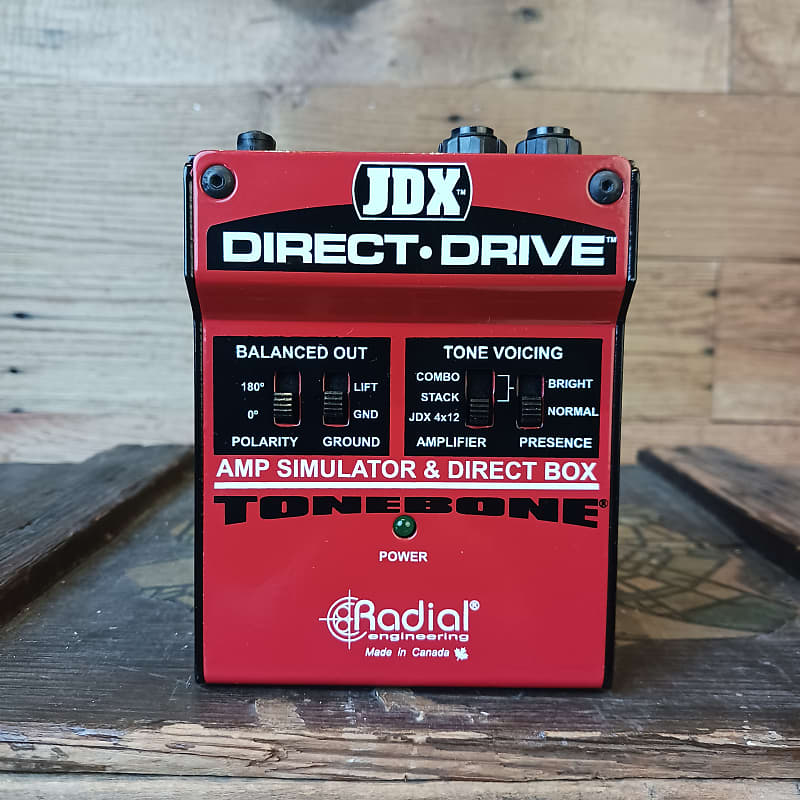 Radial JDX Direct Drive &Direct Box Amp Simulator | Reverb