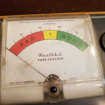 Heathkit TC-2 Vacuum Tube Emission Tester from Purdue | Reverb