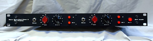 Neve 1272 Dual Class A Microphone Preamp by SVT | Reverb Australia