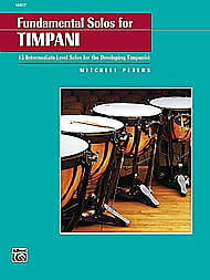 Fundamental Solos for Timpani Mitchell Peters | Reverb
