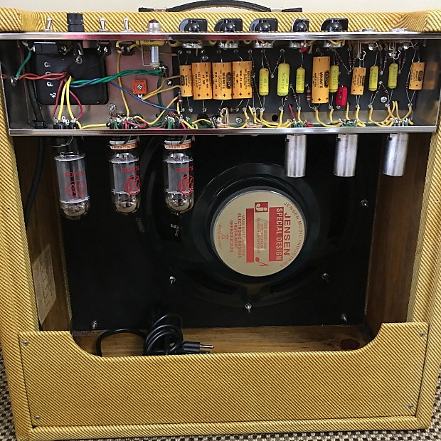 Hand wired 1958 Style Tweed Pro- 5E5-A Circuit - You have | Reverb