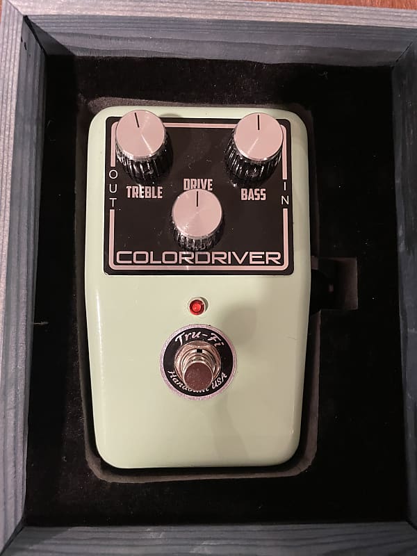 Tru-Fi Colordriver Fuzz Overdrive Seafoam Green | Reverb