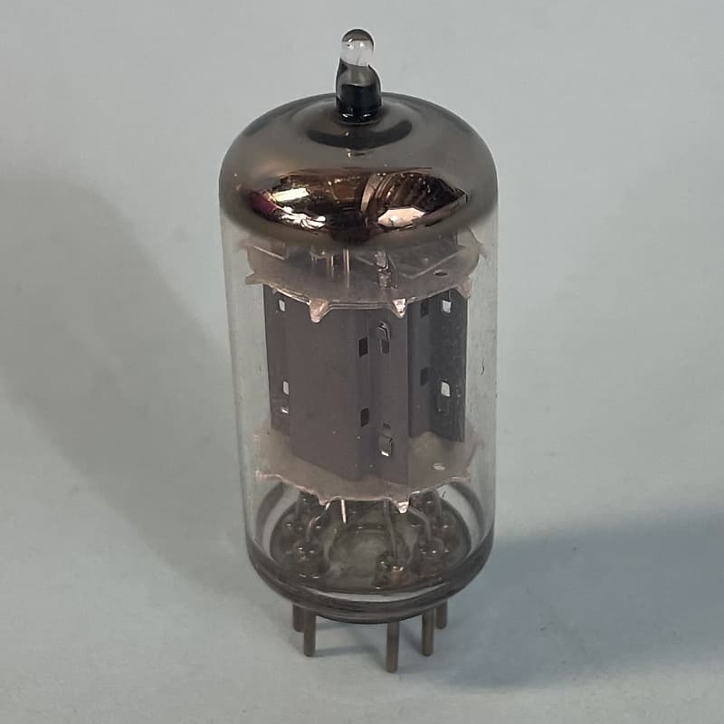 Vintage Telefunken 12AX7 ECC83 Smooth Plate Halo Getter | Reverb