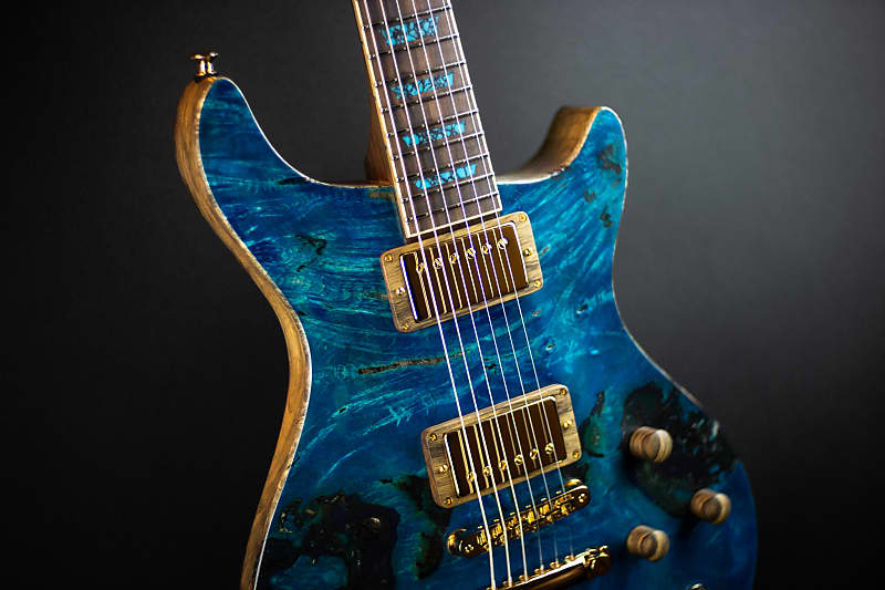 b3 SL Deluxe - Buckeye Burl Top, Limba Body, Wenge Neck, | Reverb